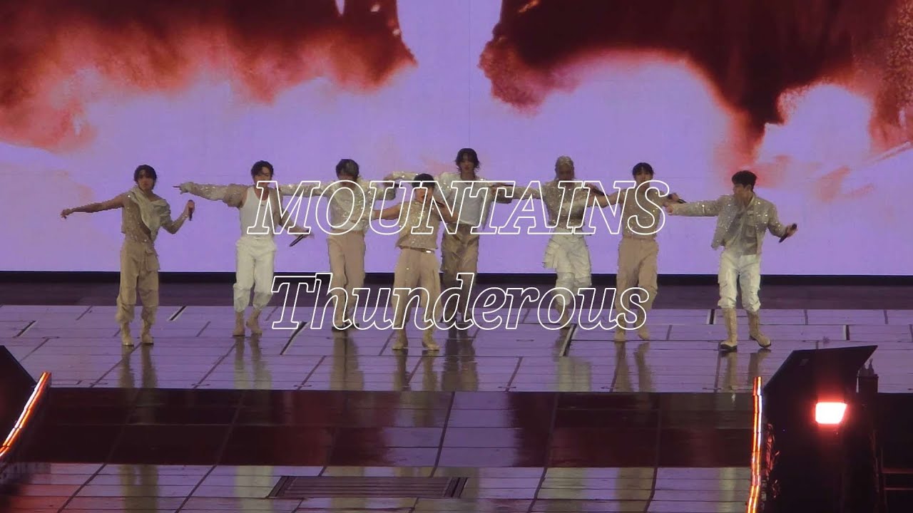 240824 스트레이키즈 마운틴스+소리꾼 Straykids MOUNTAINS+Thunderous | 스키즈 서울콘서트 도미네이트 ...