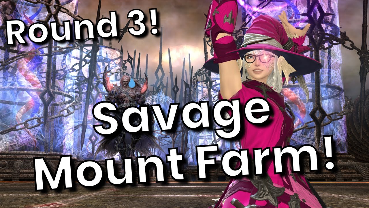 P8S Savage Mount Farm! FFXIV Dawntrail - YouTube