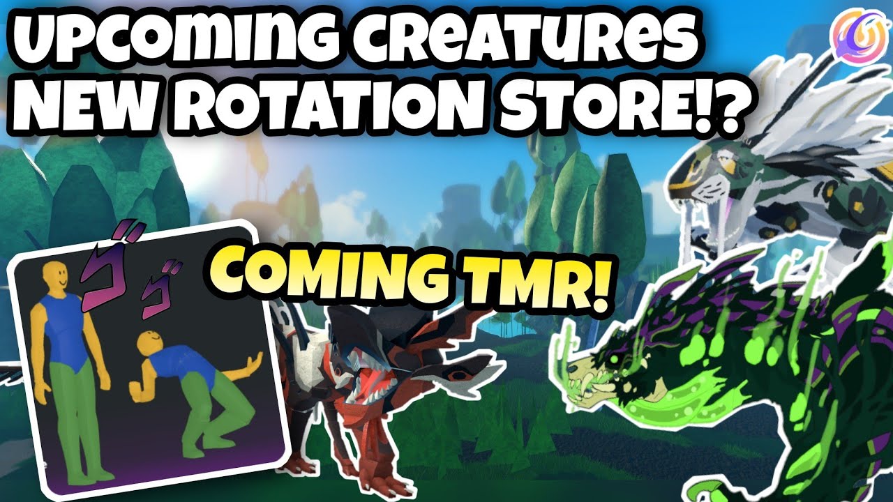 Creatures of Sonaria Development - Upcoming creatures & NEW ROTATION ...