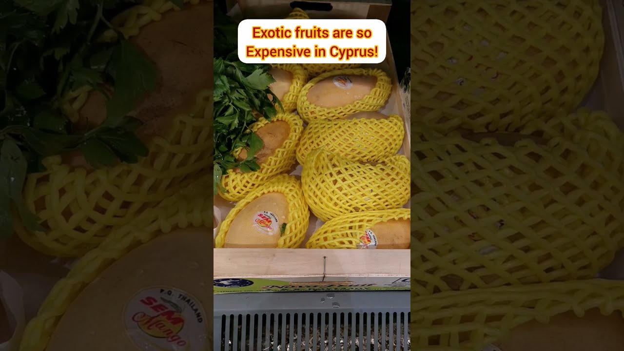 Exotic fruits are so expensive in Cyprus! #shorts ‖ Ester Beatty - YouTube