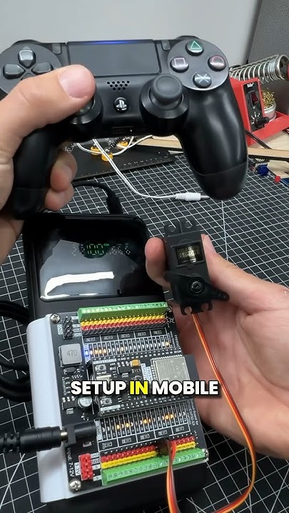 Servo control with PS4 Controller - YouTube