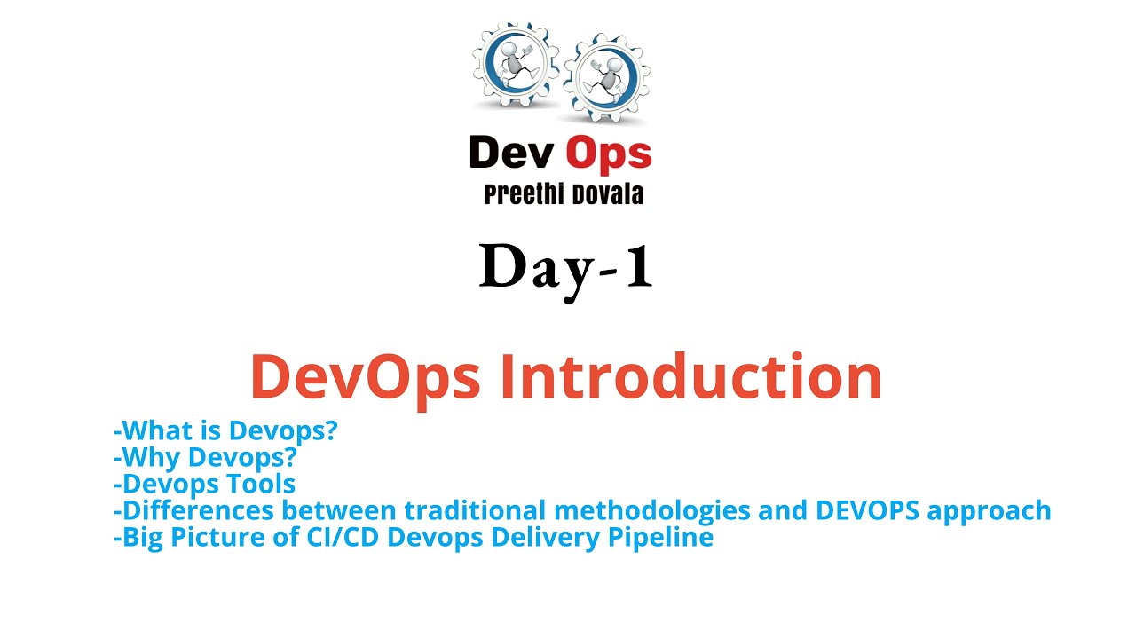 Day 1 DEVOPS LIVE TRAINING September 2023 - DEVOPS Introductions - YouTube
