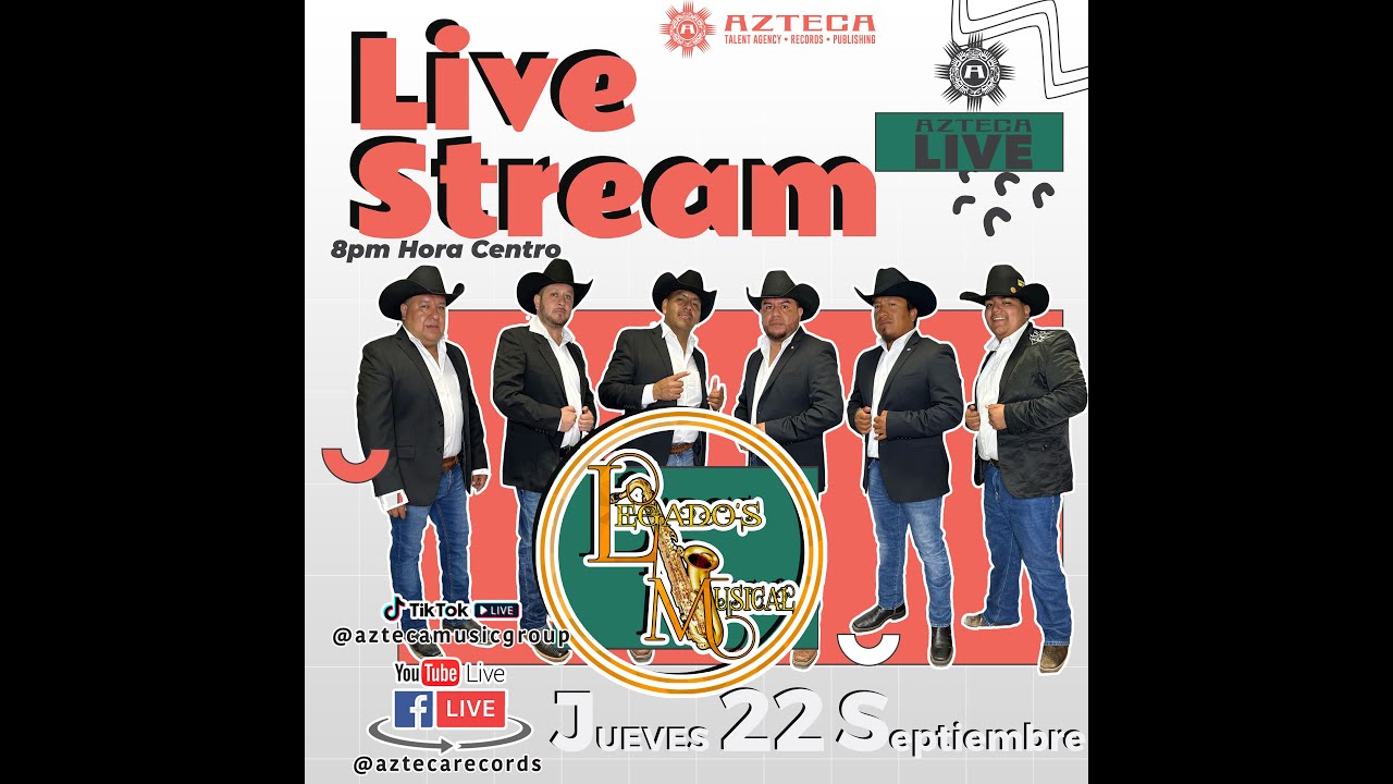 Legados Musical En Vivo - Azteca Live . - YouTube