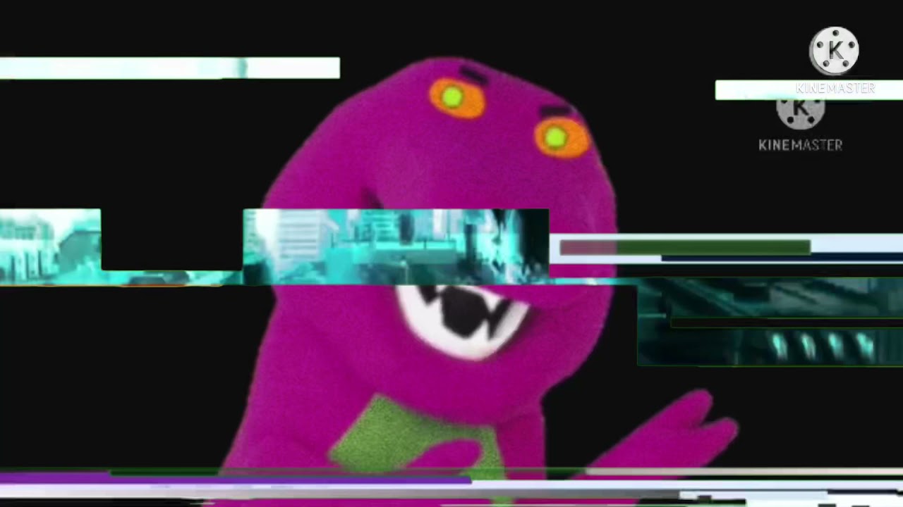 Possessed Barney jump-scare (free to use for your Barney errors!) - YouTube
