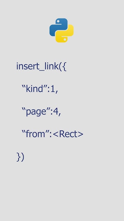 How to Create Links in a PDF Using Python and PyMuPDF #coding #automatewithpython #pdfediting ...