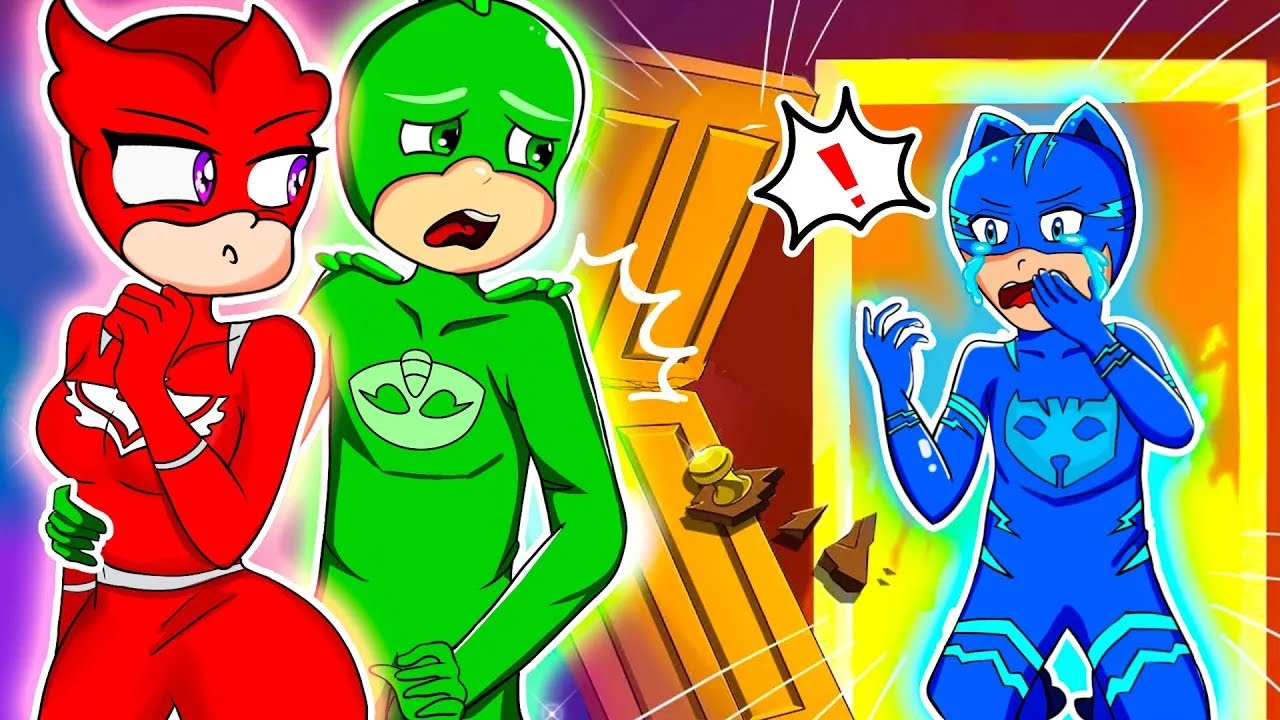 Pj Masks Animation Catboy Please Help Me, I Don't Trust Gecko Poor Pj Masks Life Sad Story - YouTube