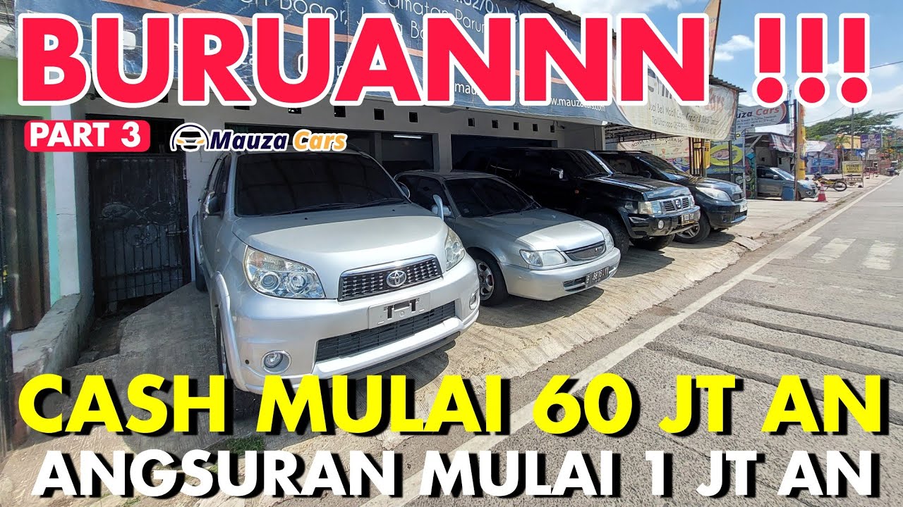 BURUANN‼️ MOBIL INI CUMA 60 JT AN HANYA DI MAUZA CARS - YouTube