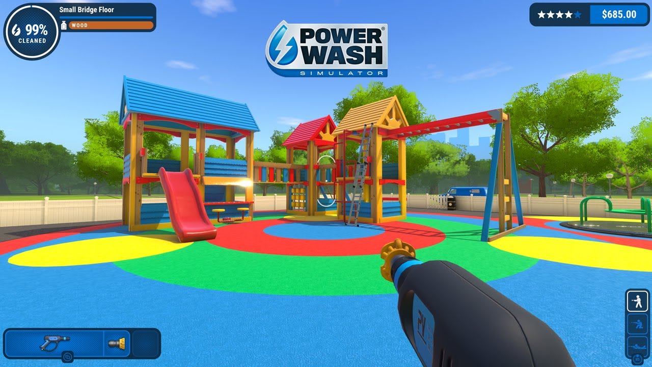 Finally Cleaned The Playground After Years | Part 3 | PowerWash ...