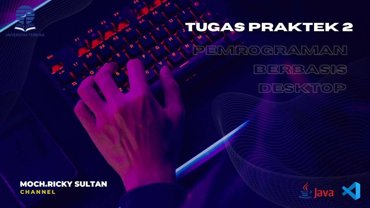 Tugas 2 Pemrograman Berbasis Desktop UT (Universitas Terbuka) - YouTube