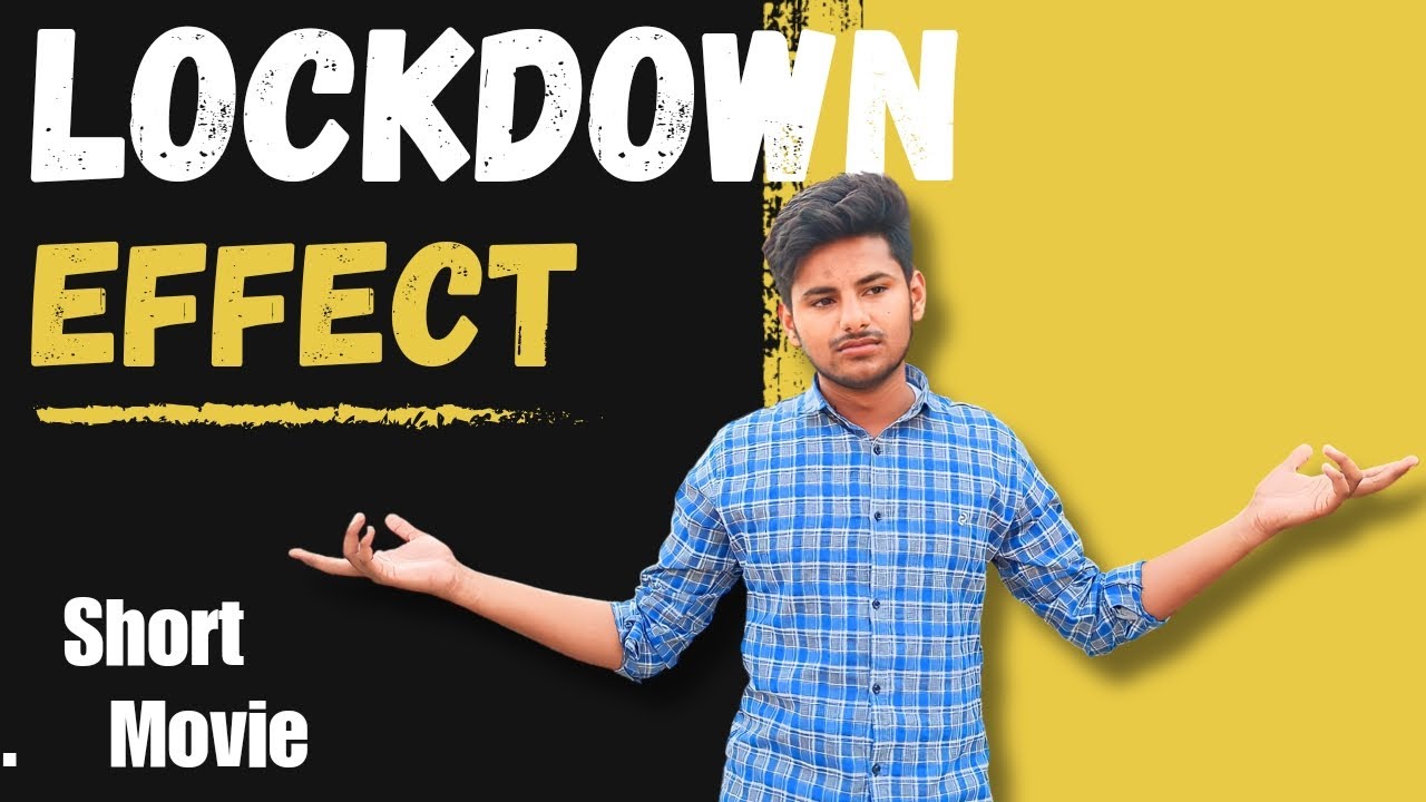 Lockdown side effects| short movie | created by Toseef nasir - YouTube