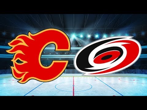 Calgary Flames vs Carolina Hurricanes (4-1) – Jan. 14, 2018 | Game ...