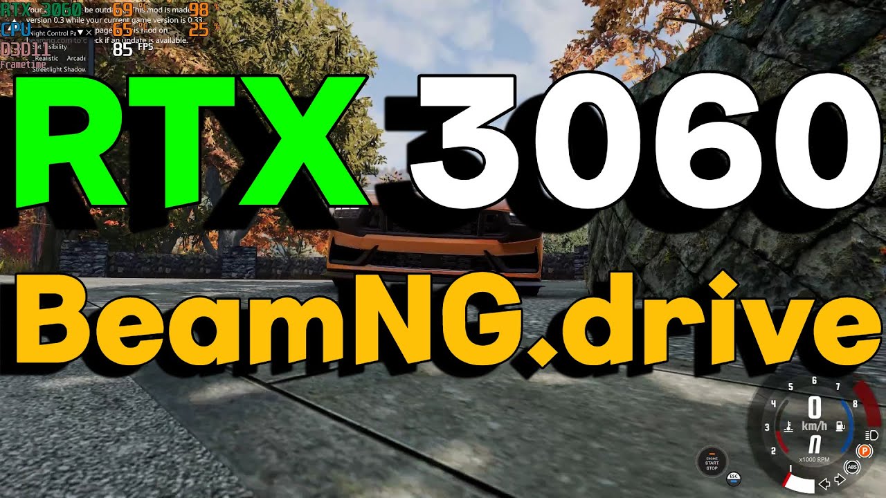 BeamNG.drive RTX 3060 - YouTube