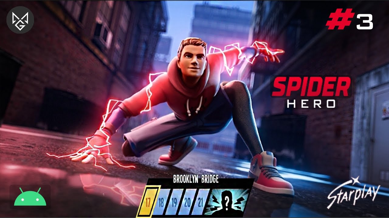 Spider Hero | Level 17 To 22 | Android - Gameplay 3 | Micromojang ...