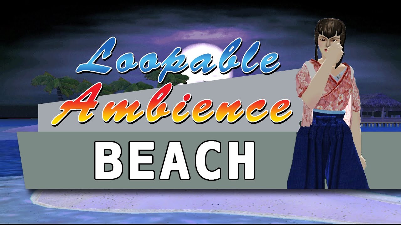 Beach (Night) - Virtua Fighter 3 Ambience - YouTube