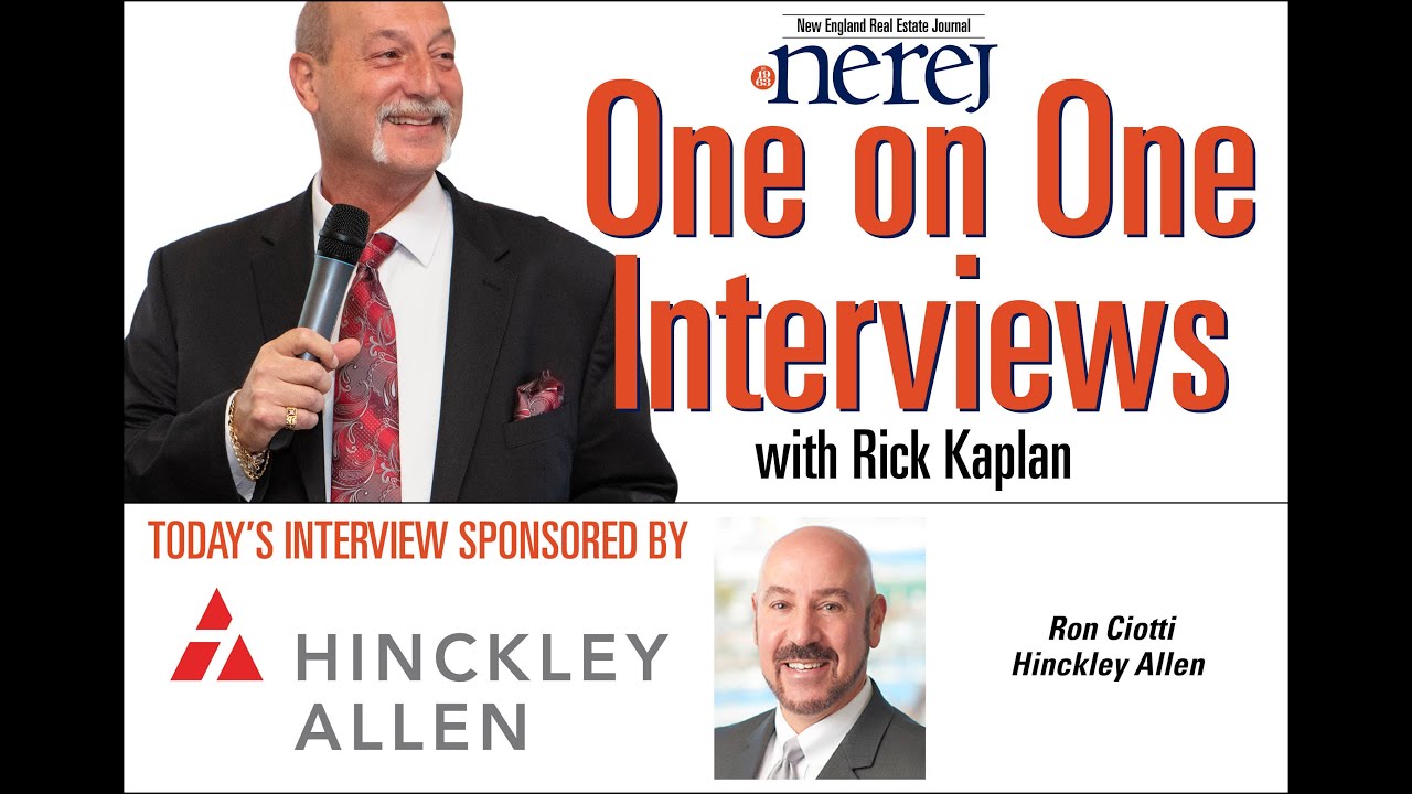 One on One Interview Ron Ciotti of Hinckley Allen - YouTube