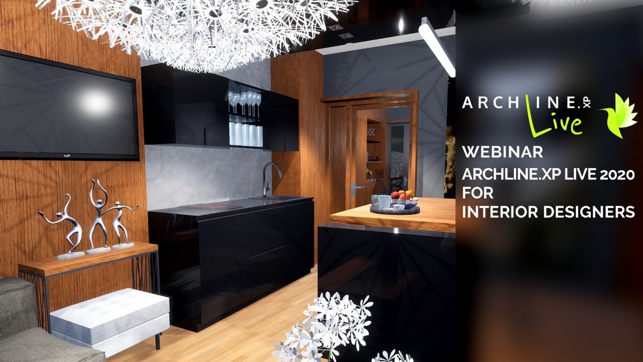 ARCHLine.XP LIVE 2020 for Interior Designers - YouTube