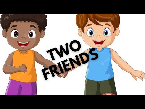 Two Best Friends Song for kids | beautiful animated video for children ...