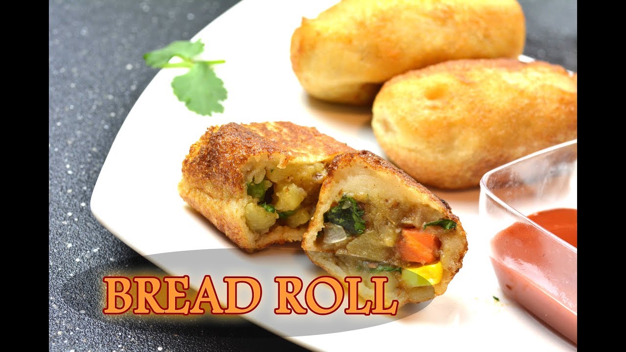 আলু আর পাউরুটির চমৎকার নাস্তা | Bread Roll Cutlet | ভেজিটেবল ব্রেড রোল ...