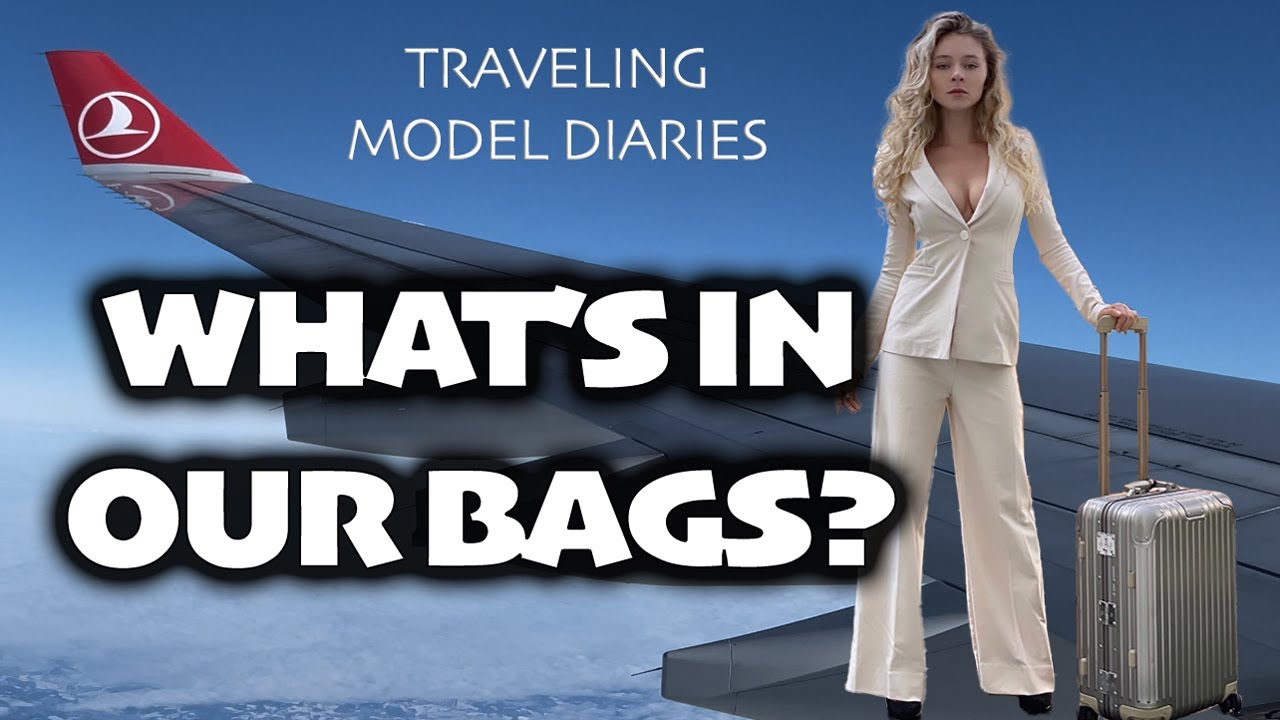 WHAT'S IN OUR BAGS? | Traveling Model Diaries - YouTube