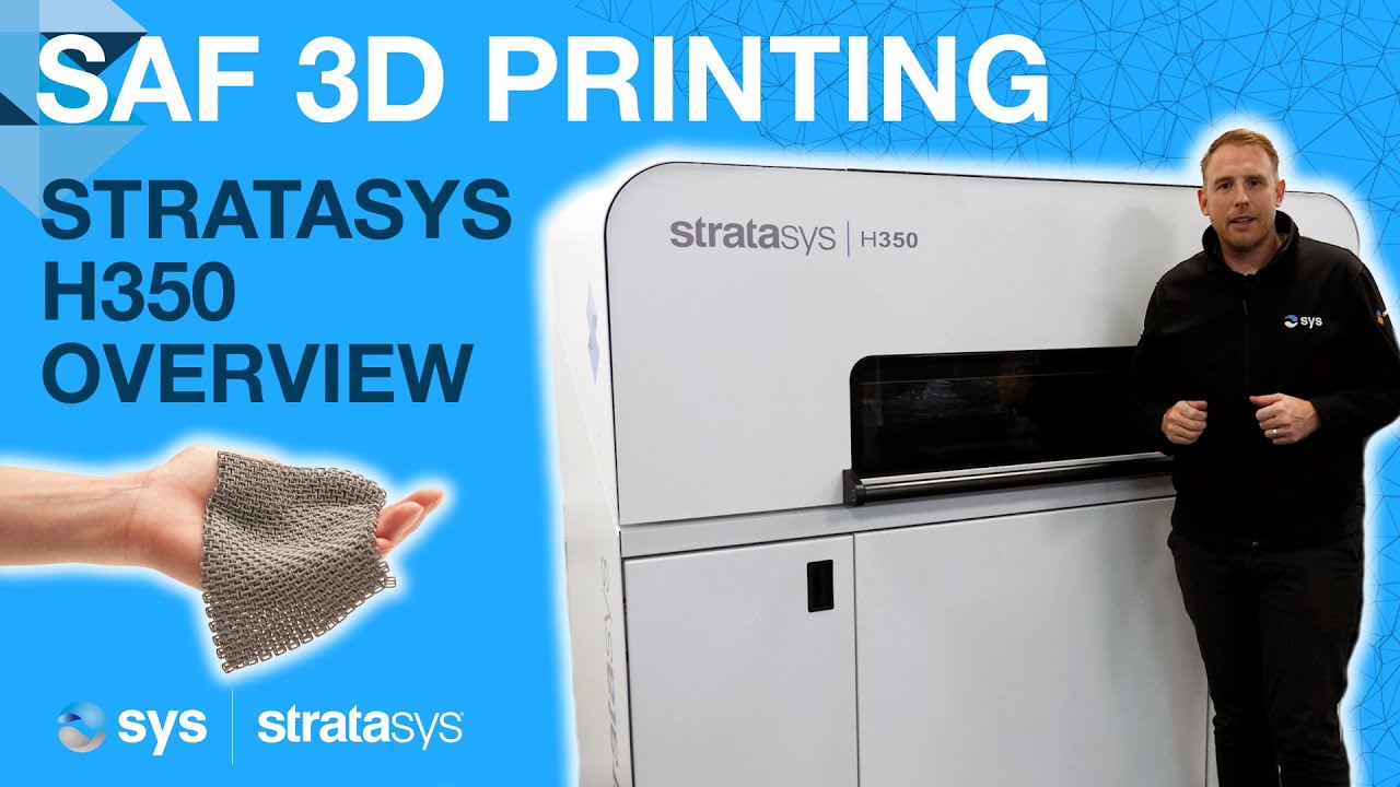End use 3D printed parts 💯 An overview of the H350 3D printer from ...