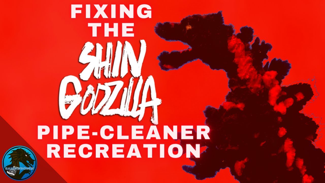 Fixing the Shin Godzilla Pipe-cleaner Recreation - YouTube