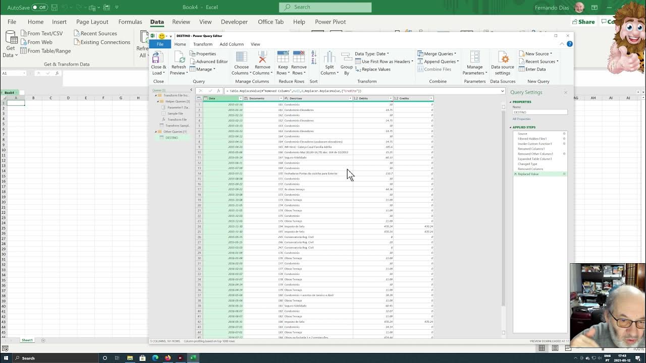 Excel PowerQuery - Importar e juntar varios Workbooks num wokbook 01 ...