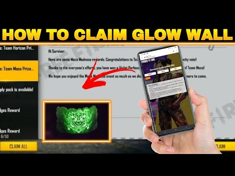 HOW TO CLAIM GLOW WALL SKIN |TODAY REDEEM CODE GLOW WALL SKIN ...