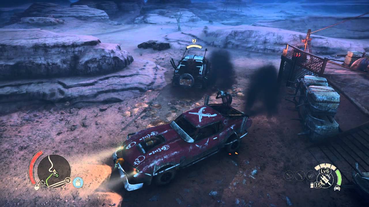 Mad Max Vehicle Locations for Buzzards/Fire Raider x2, Scrotus - YouTube