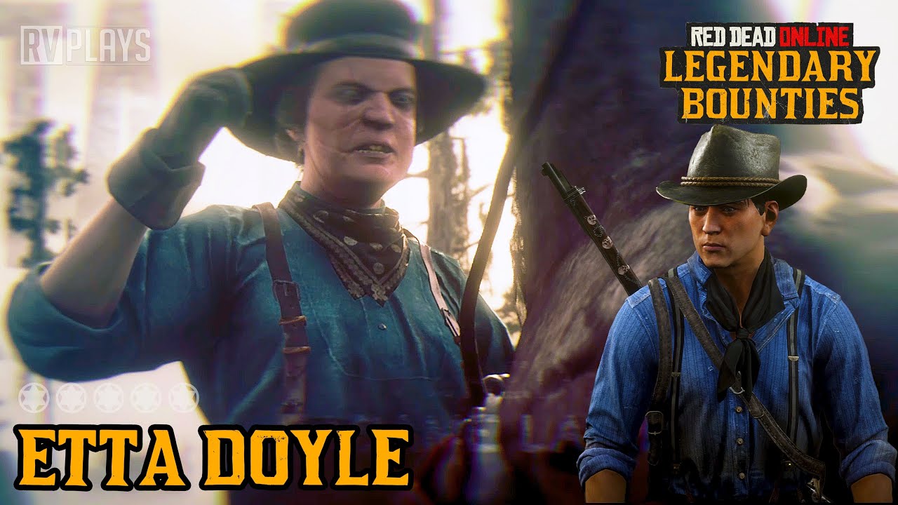 Red Dead Online : Legendary Bounty - Etta Doyle - YouTube