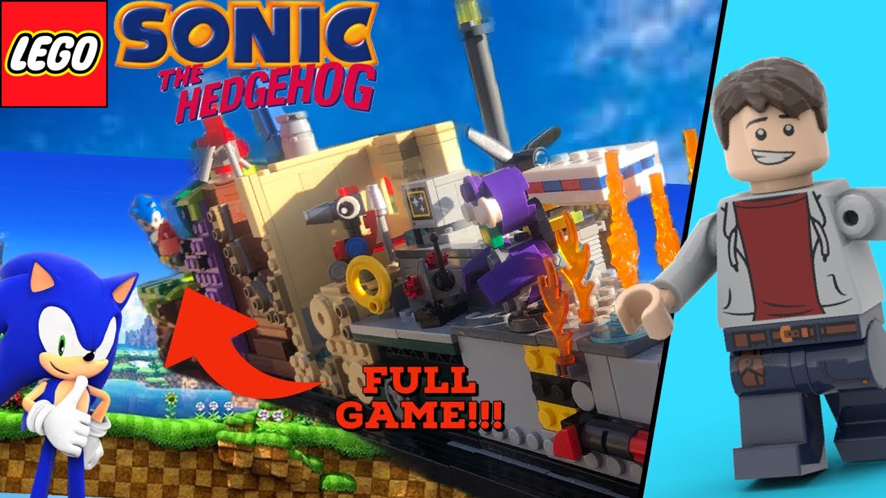 I built the first Sonic game with LEGO!(BPSep75) - YouTube