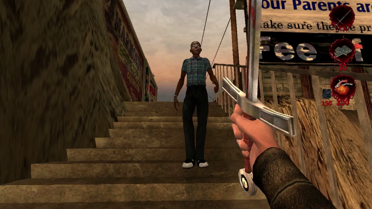 Postal 2 weapon M@D Sword - YouTube