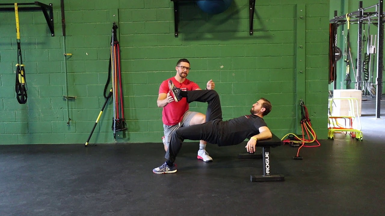 How To Perform The 1-Leg Hip Thrust - YouTube