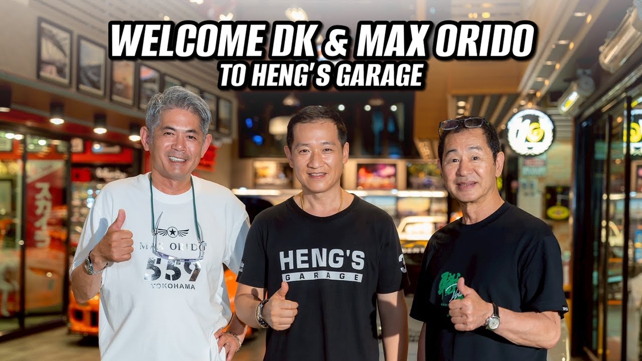 Heng's Garage welcome Drift King & Max Orido to my garage - YouTube