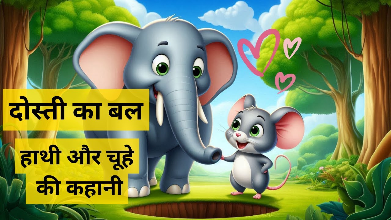 दोस्ती का बल |Dosti Ka Bal |Hindi Kahani |Kids Story|Kids Animation ...