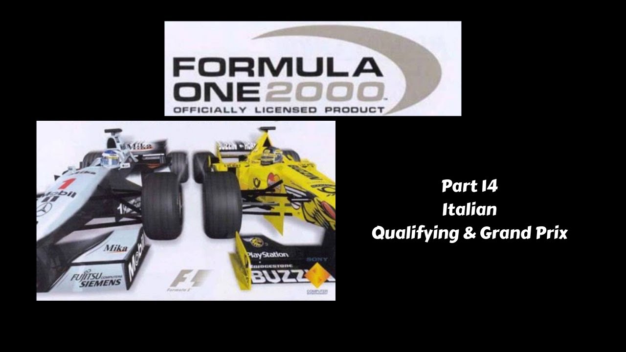 Formula One 2000 Part 14 Italian Qualifying & Grand Prix - YouTube