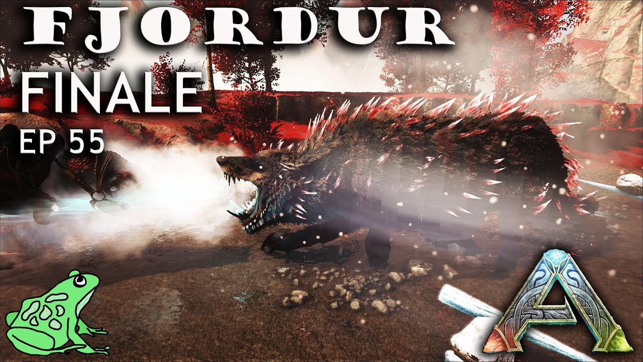 Alpha Fenrisúlfr Fjordur Boss Fight - Ark Fjordur Ep 55 Finale - Ark ...