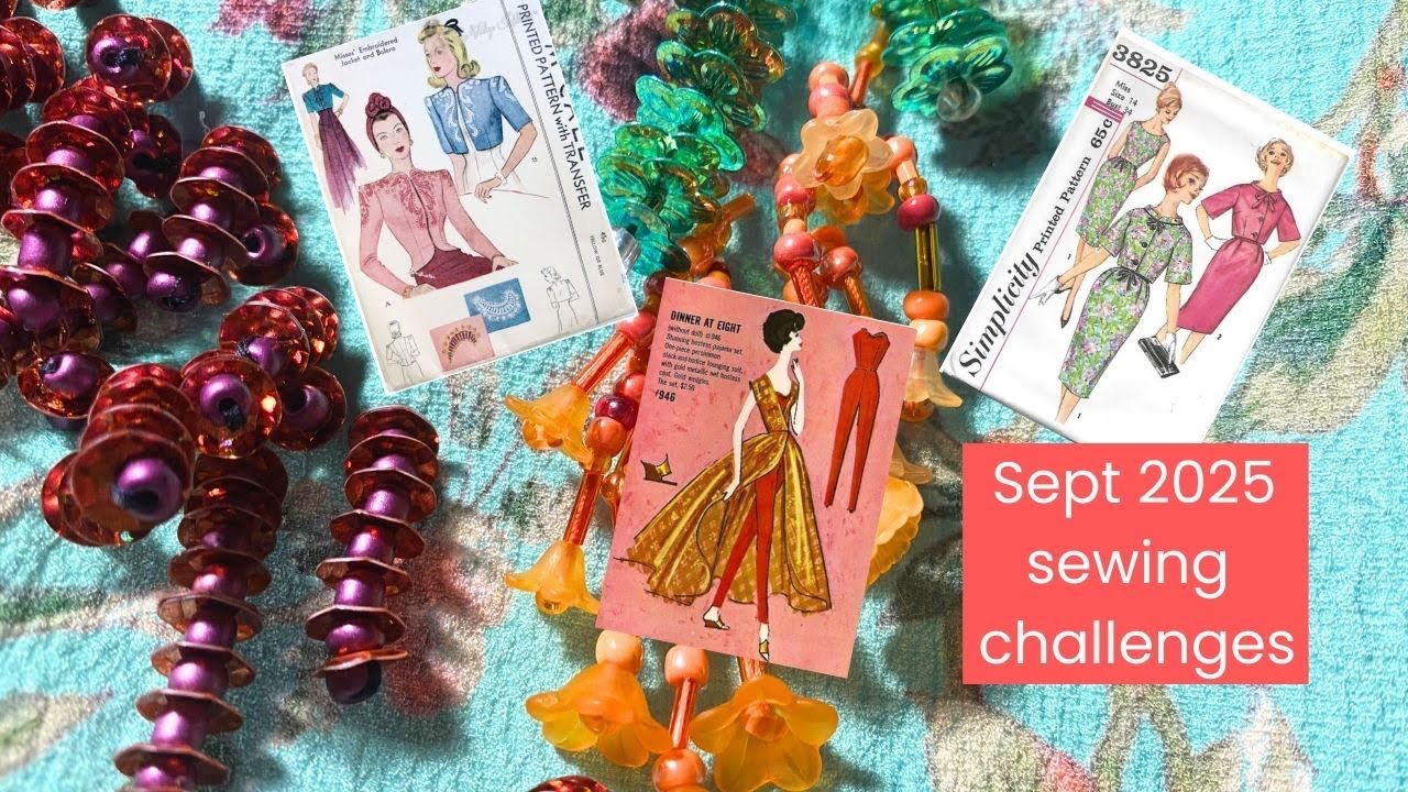 September 2025 sewing challenges & competitions - YouTube