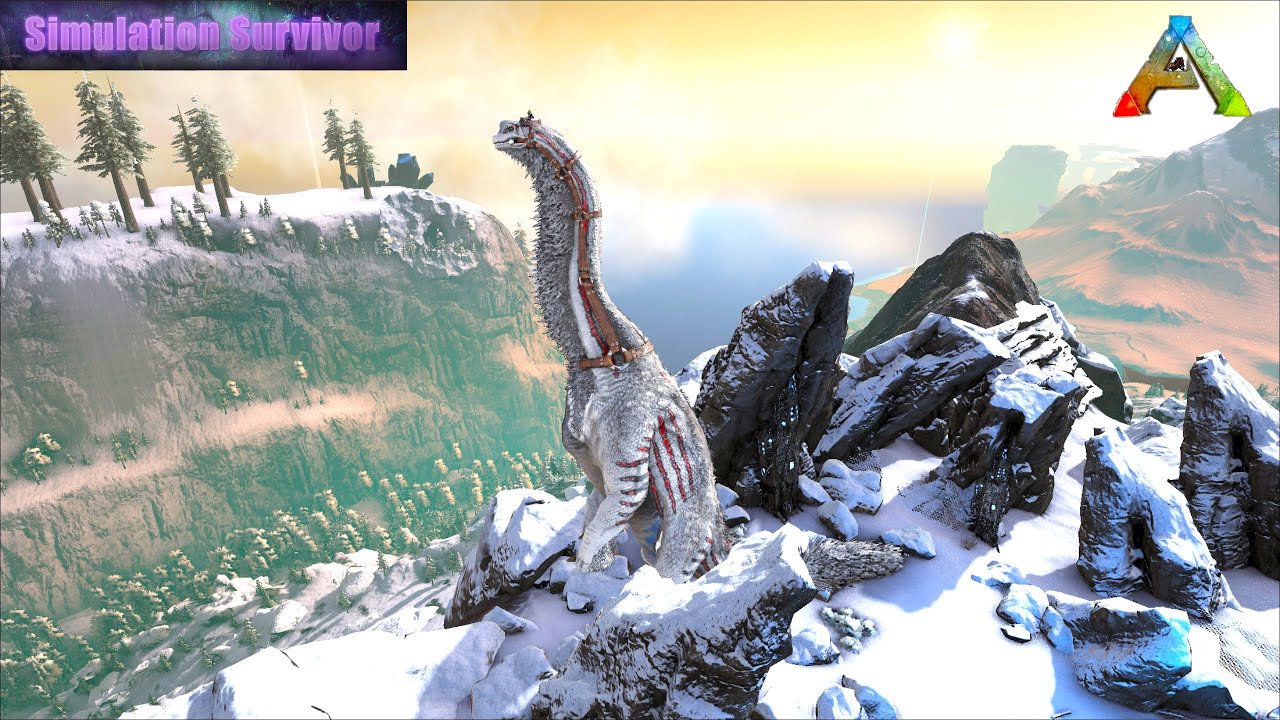 Taming & Max Mutating Woolly Brachiosaurus -Ark Island CIE Extension EP ...