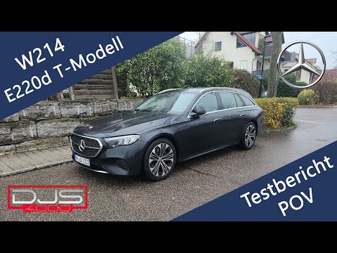 2024 Mercedes Benz E220d T-Modell | W214 | Testbericht POV