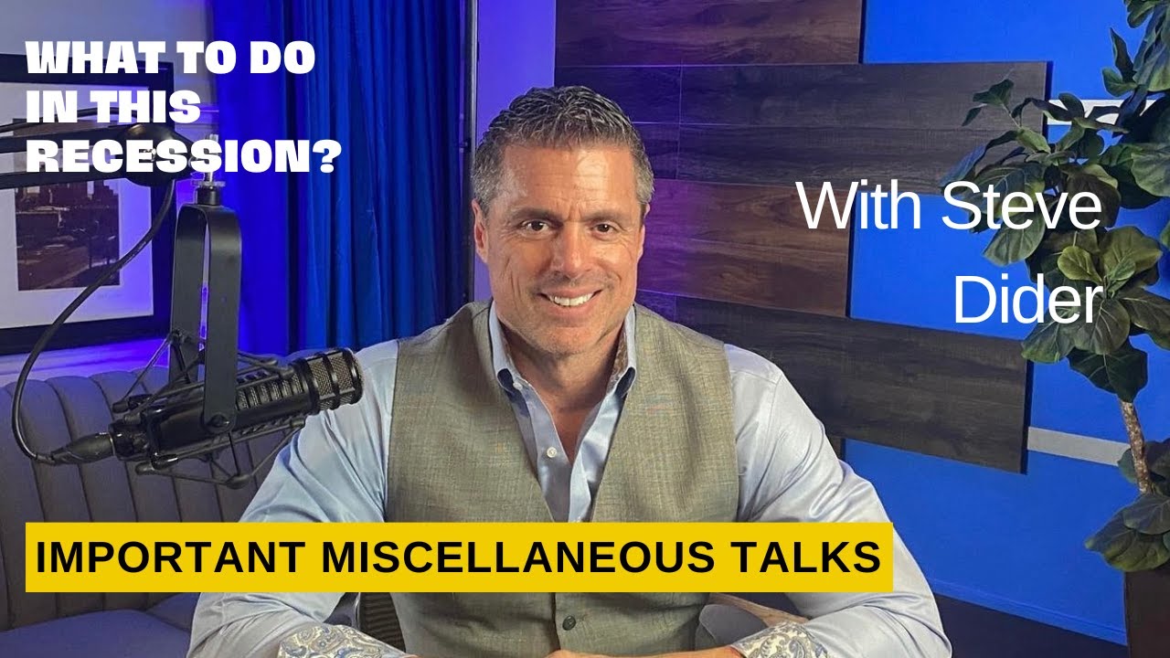 Credit Professional Steve Didier On The Current Recession And How We ...