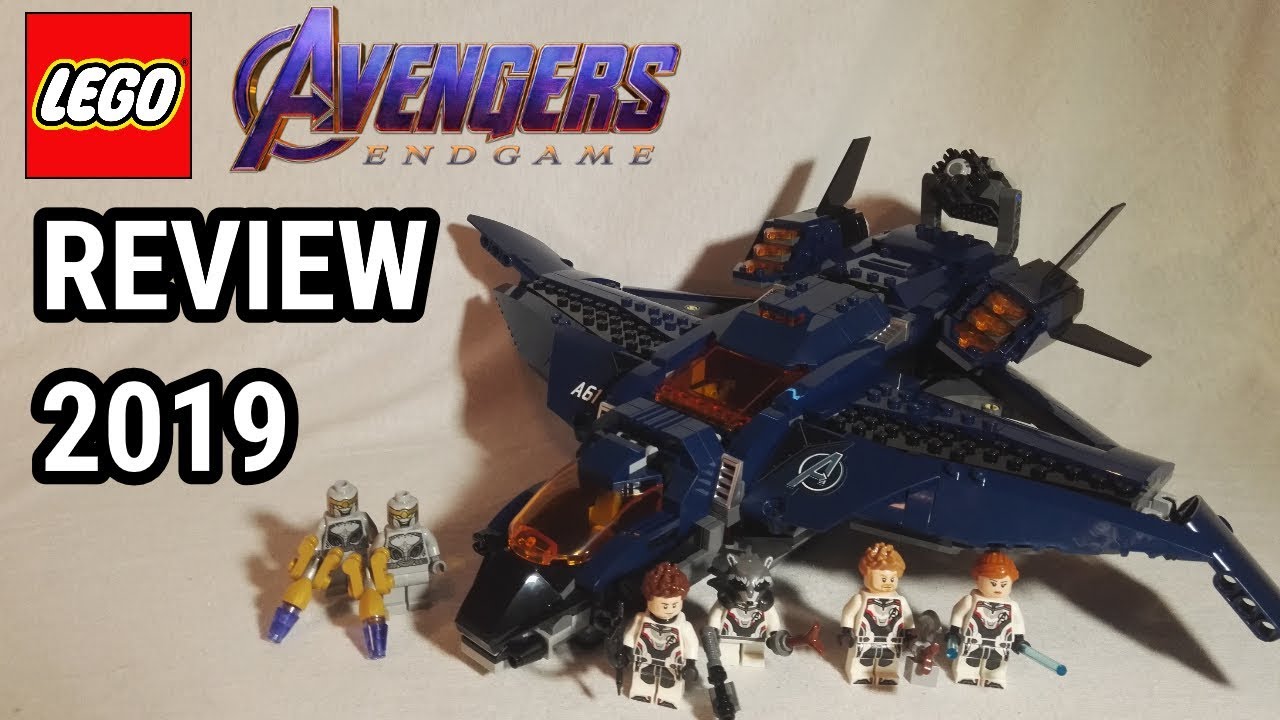 Der BESTE Quinjet | LEGO Avengers Endgame 2019 Review | Set 76126 - YouTube