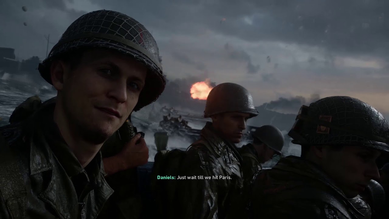 Call Of Duty World War 2 CODWW2 (D-Day) - YouTube