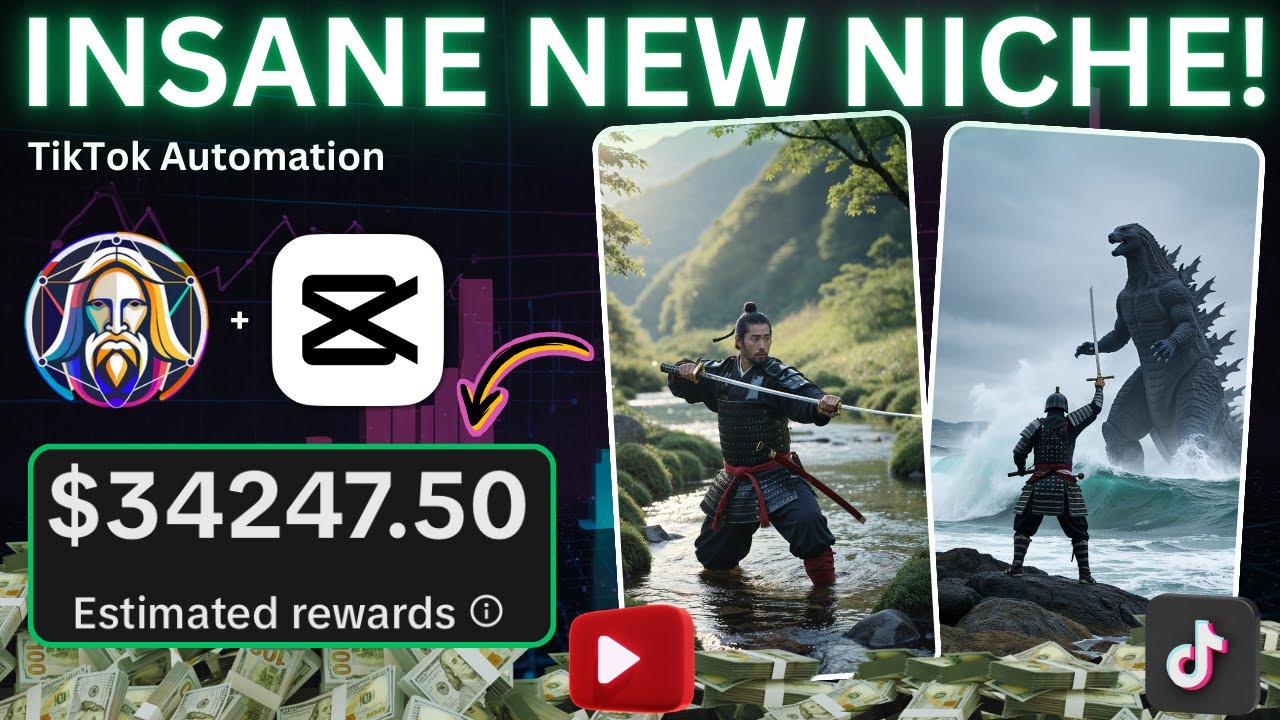 He Made $30k/Month From This NEW AI Niche - TikTok Creator Rewards Program - YouTube