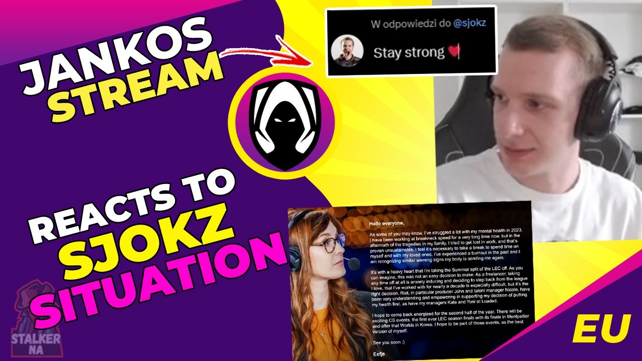 Jankos Reacts to SJOKZ Situation 👀 - YouTube
