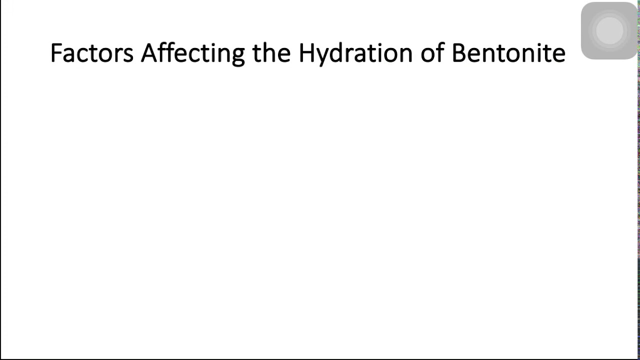 Effect of Salt, pH and Calcium on Hydration - Basic Mud School - YouTube
