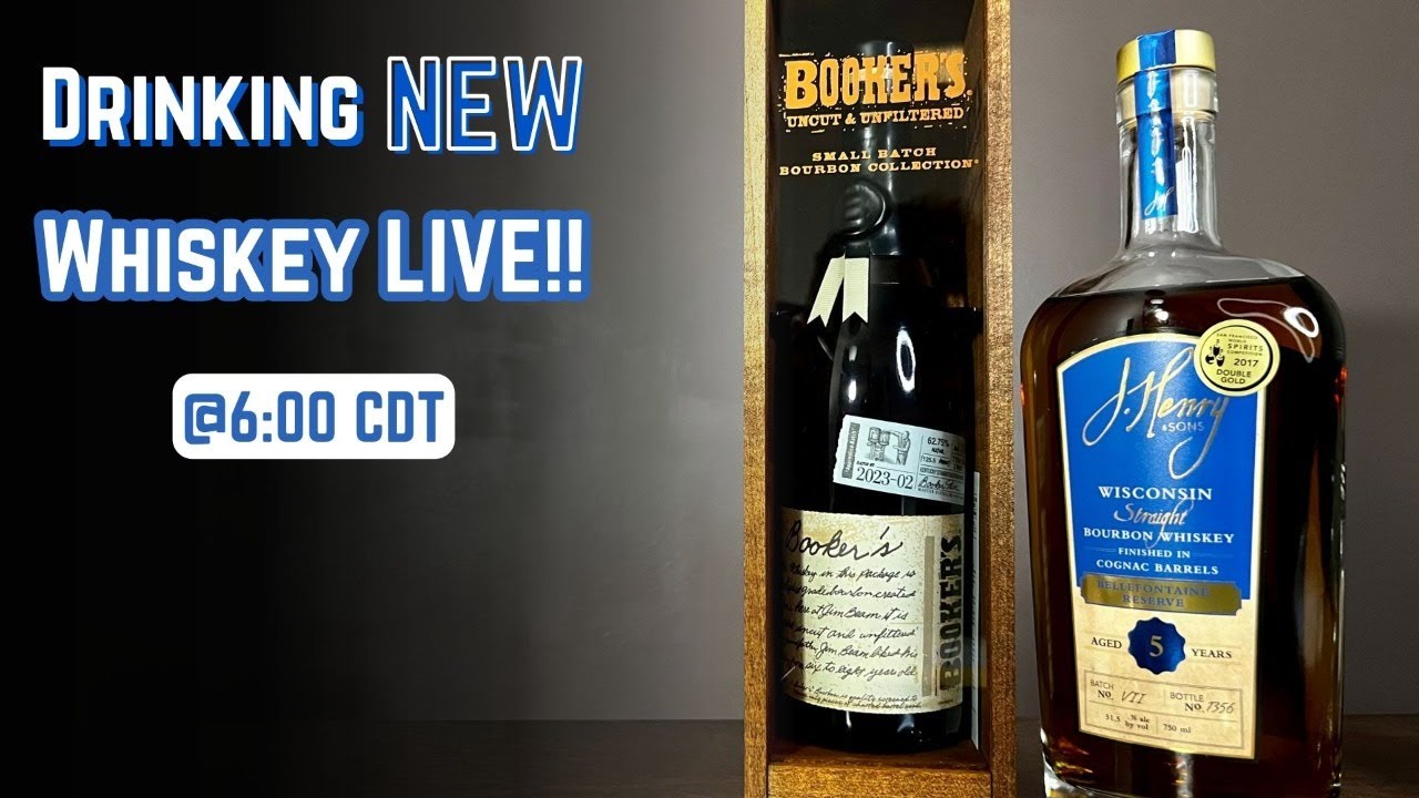 NEW Bookers and J Henry Bellefontaine Reserve LIVE!! - YouTube