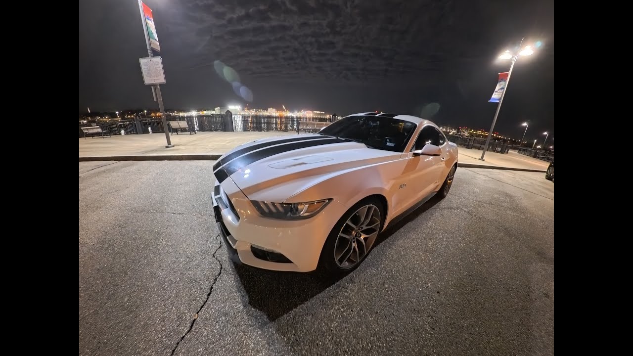 Rain Night Drive 4K 2016 Mustang GT - YouTube