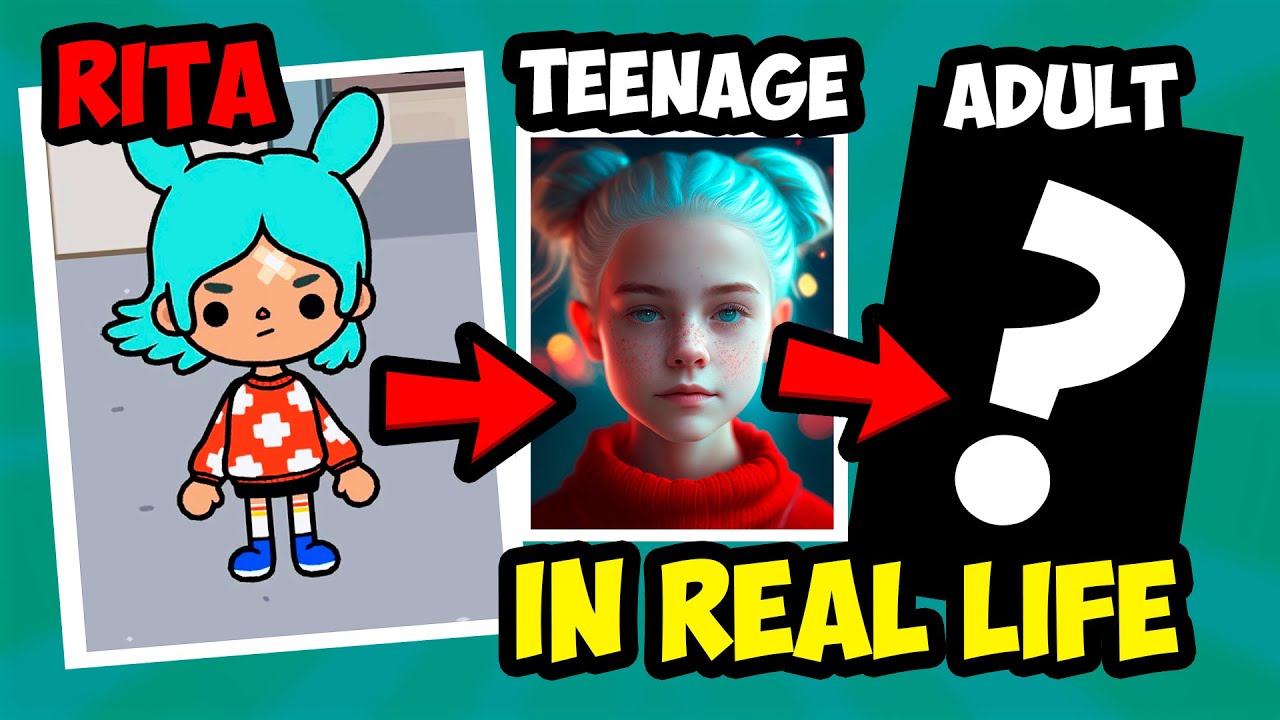 RITA TOCA BOCA Growing Up EVOLUTION IN REAL LIFE - YouTube