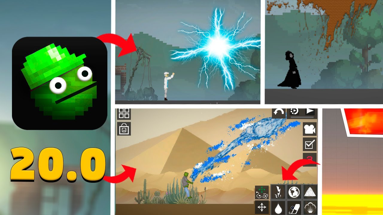 NEW ELEMENTS in MELON PLAYGROUND \ Secret Elements in Melon Sandbox ...