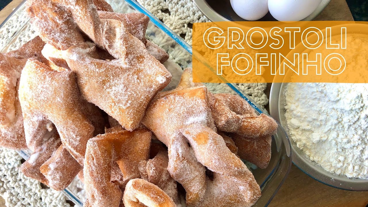 GROSTOLI FOFINHO! MACIO, FÁCIL DE FAZER E SABOROSO. A MELHOR RECEITA ...